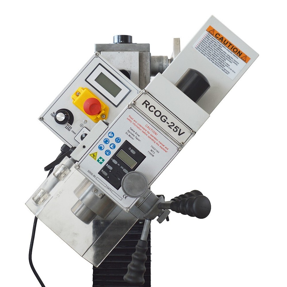 1100W RCOG-25V Brushless Precision Milling and Drilling Machine 110V ...