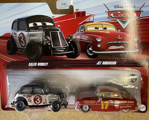 disney pixar cars diecast2021 Two Pack “ CALEB WORLEY - JET ROBINSON ...