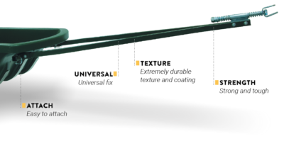 Quad ATV Hitch Towable For Your Big Game Sledge Sled Deer Drag Sleigh ...