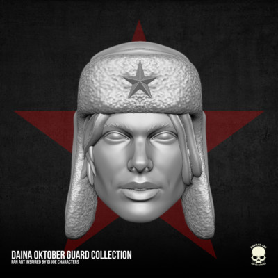 Daina Oktober Guard v1 for GI Joe Classified and other action figures ...