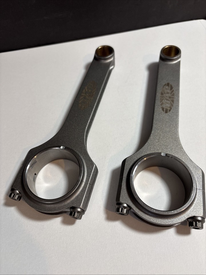 NOS 67-1270 Conrod Set H Beam 4340 Steel Balance Pair BSA A10 650 1958 ...
