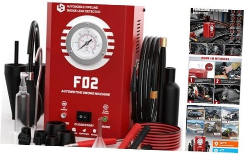 Smoke Machine Automotive with Pressure Gauge EVAP Smoke Leak Detector ...