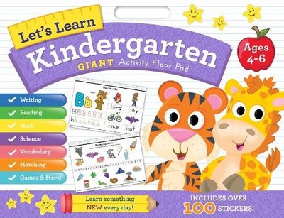Kidsbooks Publishing Let's Learn Giant Activity Floor Pad: Kindergarten ...