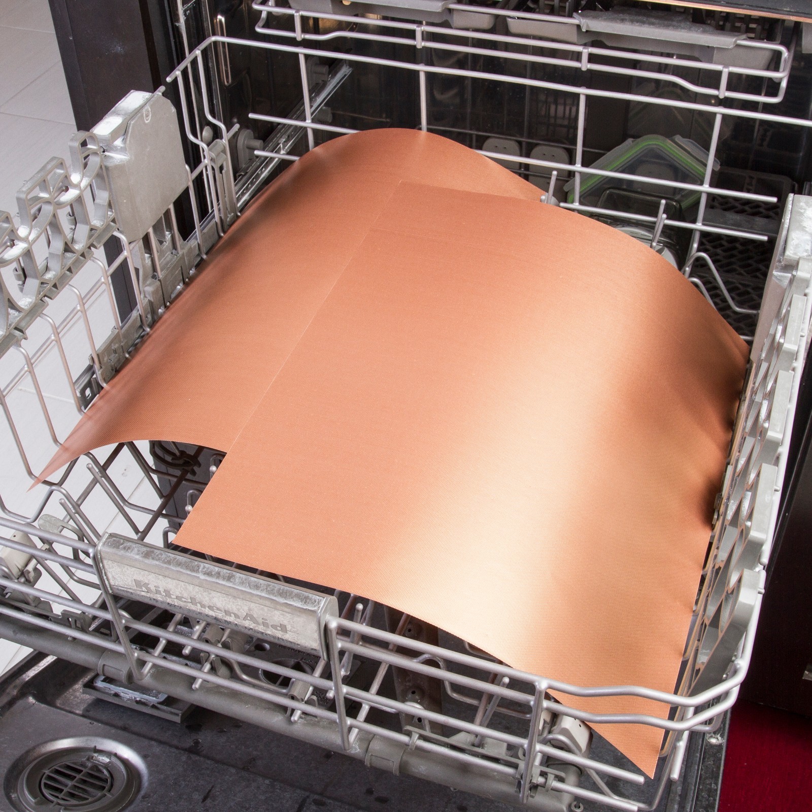 Copper Grill Mat – Set of 2 Nonstick Heavy Duty Reusable FDA Approved ...