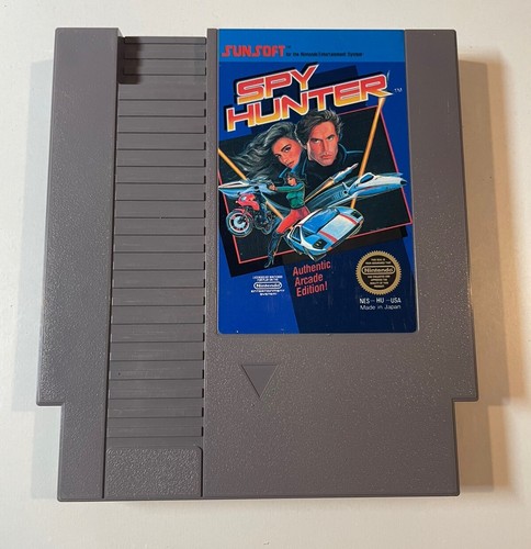Spy Hunter -Nintendo Entertainment System NES - 5 screw version (1987 ...