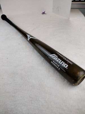 Classic Mizuno Maple Wood Baseball Bat 32" 32oz Model MZM243 Olive ...
