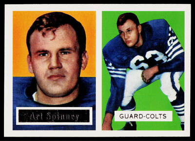 1994 Topps Archives 1957 Art Spinney Gold #17 Baltimore Colts | eBay