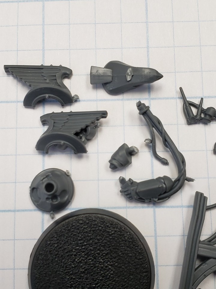 40k Imperial Agents Bits Exaction Squad Adeptus Arbites Nuncio Aquila ...