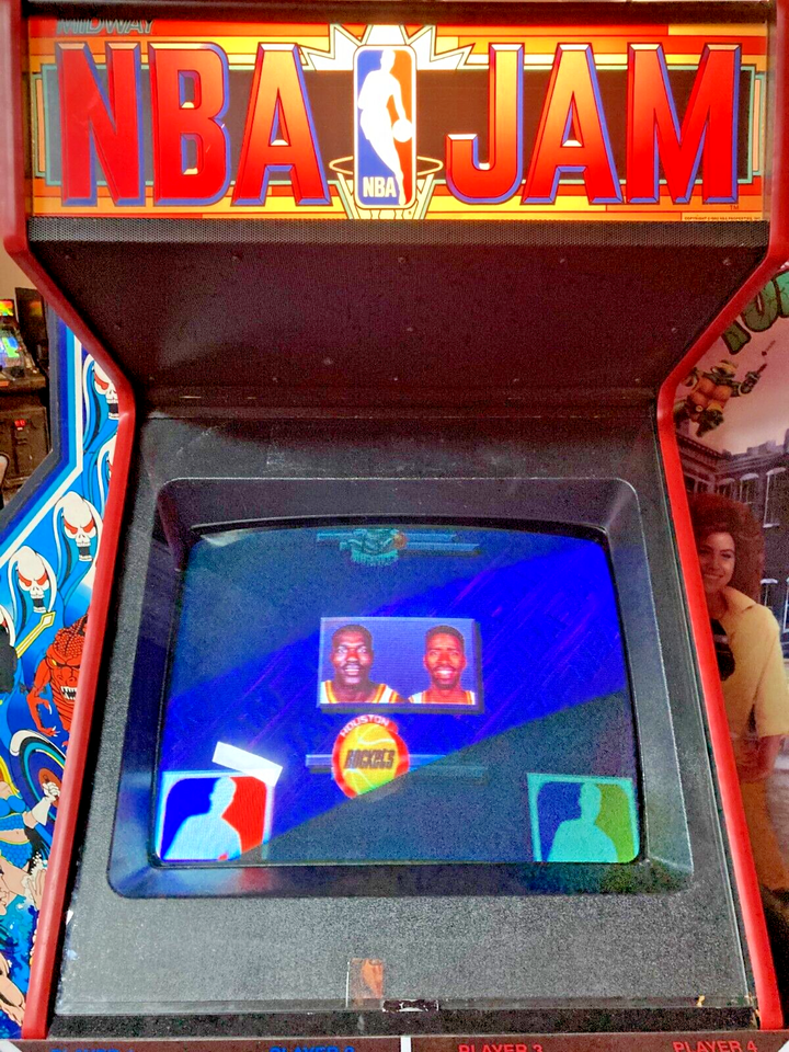 NBA Jam Session - 1993 Midway - Arcade Machine - 2723 | eBay