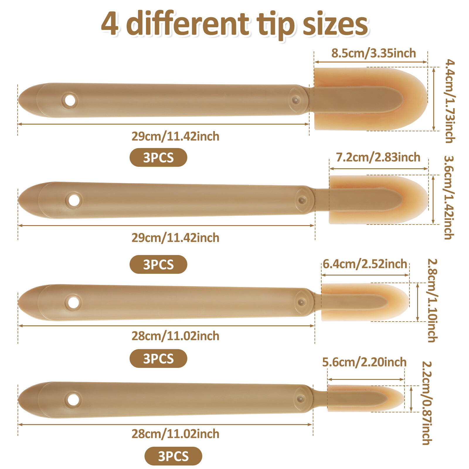 12Pcs Rubber Caulk Finishing Tool Reusable Caulking Applicator Spatula DrySH | eBay