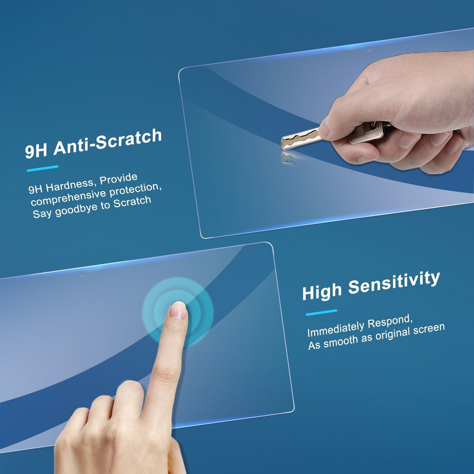 Car Touch Screen Protector Tempered Glass 9Inch For 2023-2025 Honda ...