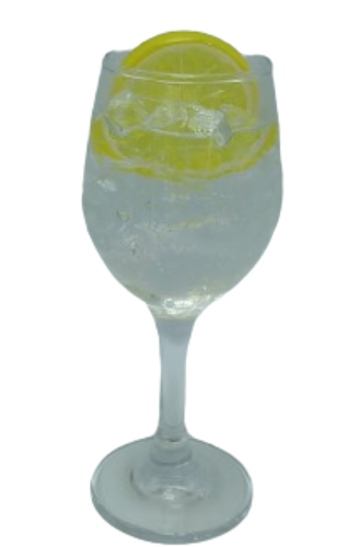 Display Fake Food Prop Glass Of Water With Ice & Lemon | eBay