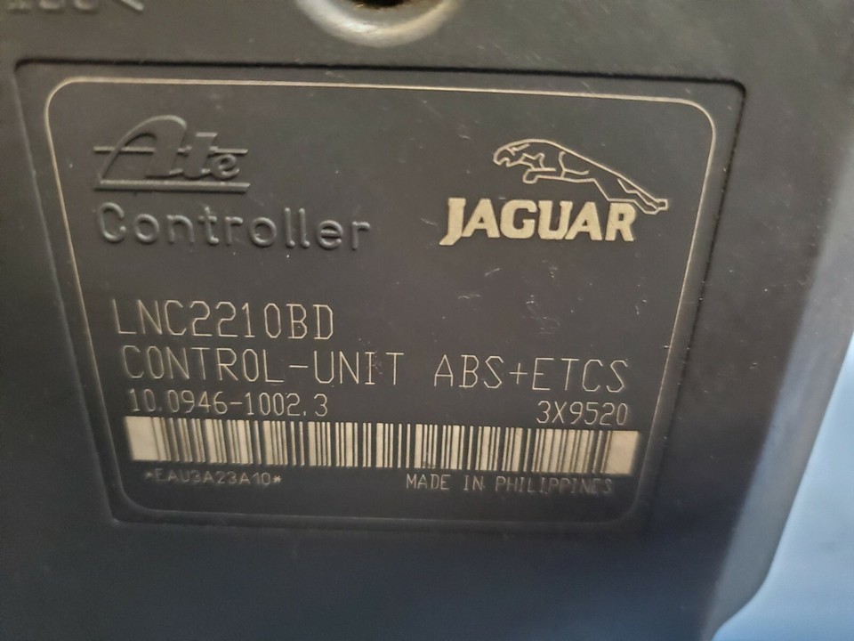 1997 1998 1999 JAGUAR XK8 XJ8 VANDEN PLAS ABS MODULE LNC2210BD ...