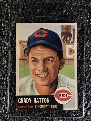 1953 Topps Baseball #45 Grady Hatton VG | eBay
