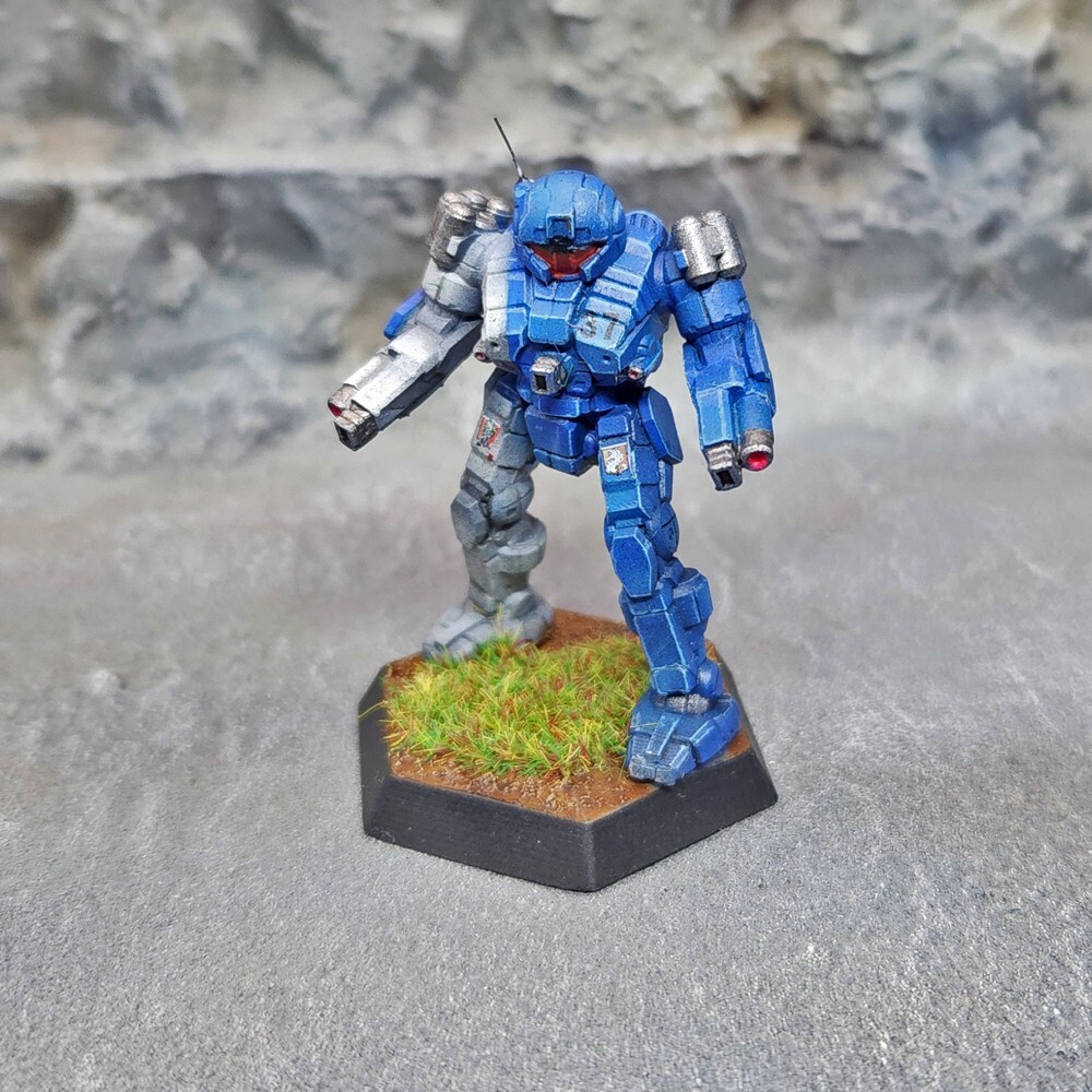Battletech Lyran Guards Firestarter Camospecs Mini by Crackerb0x | eBay