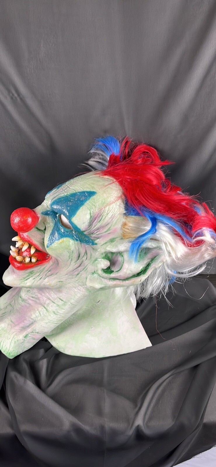 Scary, Evil Clown Mask. Full Head Mask. Adult. High Q… - Gem