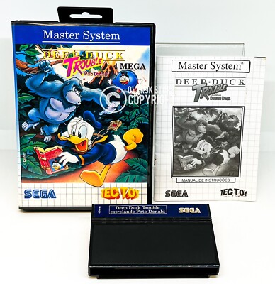 Deep Duck Trouble - Sega Master System - CIB | TESTED | AUTHENTIC ...