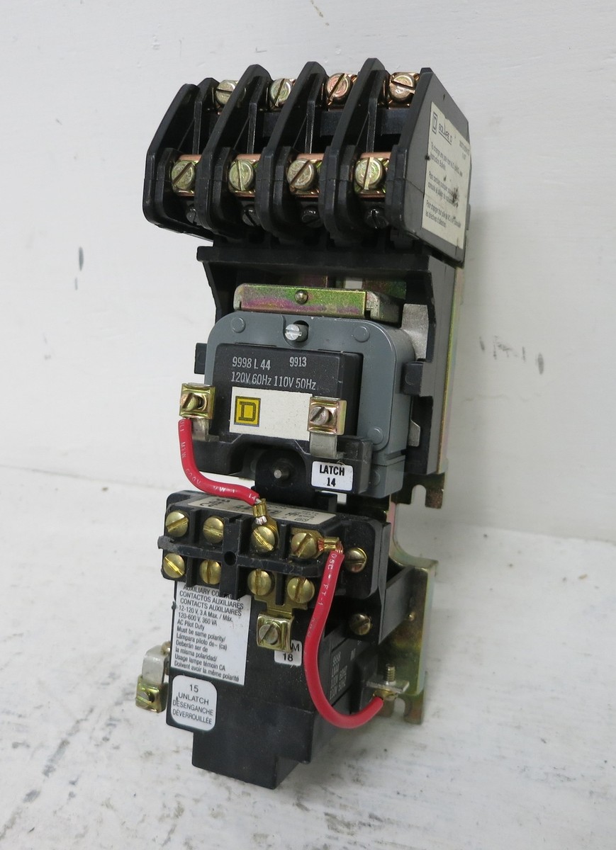 Square D 8903 Lxo80 8 Pole 30 Amp Lighting Contactor Square D Lighting