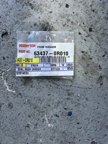 Toyota Foam Washer Roof Carrier Seal 634370R010 63437-0R010 OEM New ...