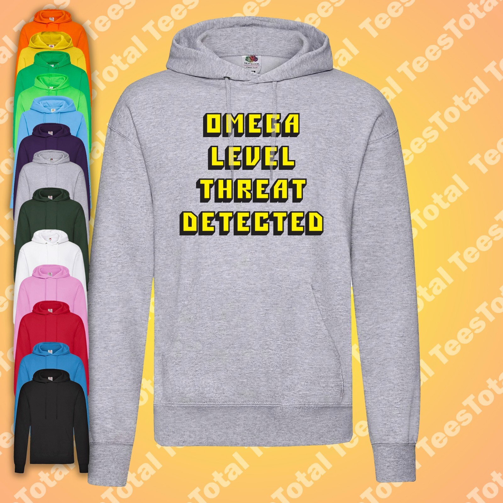 Omega Level Threat Detected Hoodie | X-Men 97 | 90s | Gambit | Storm ...