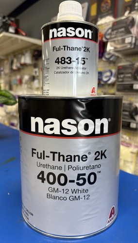 Nason Ful Thane 2K GM12 White Paint Single Stage Urethane Plus ...