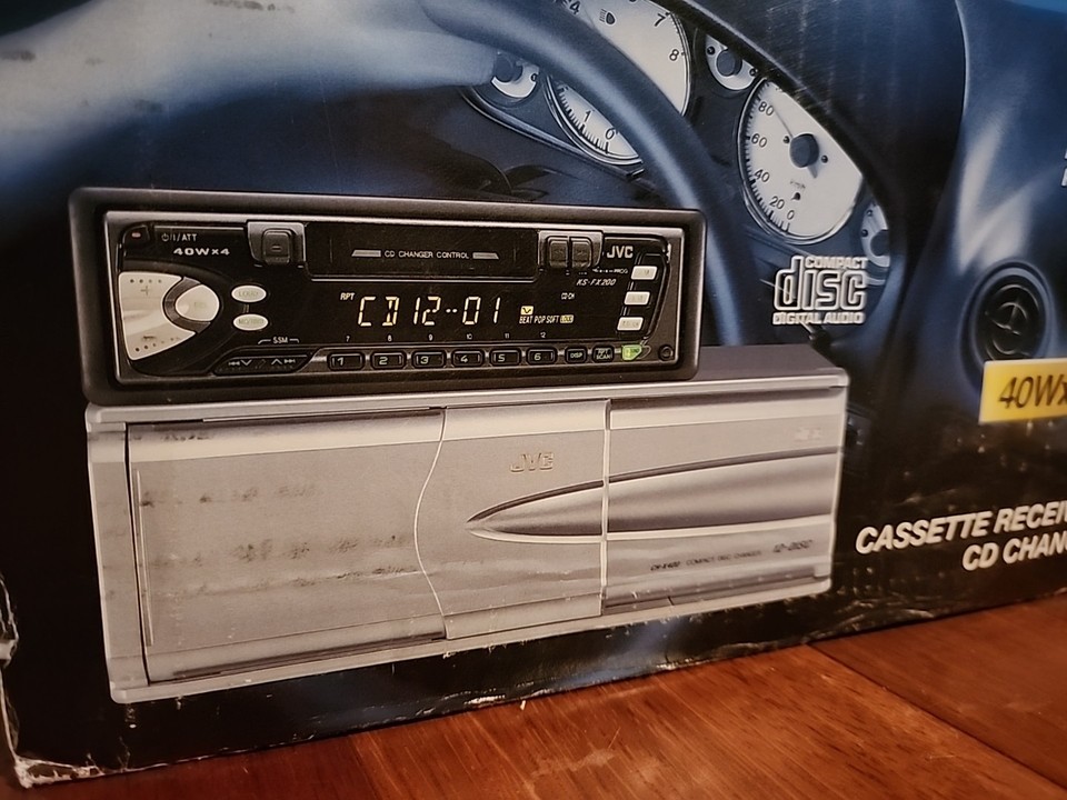 JVC CH-PK 200 12-disc CD-changer System for Mobile Car Audio KS-FX200 ...