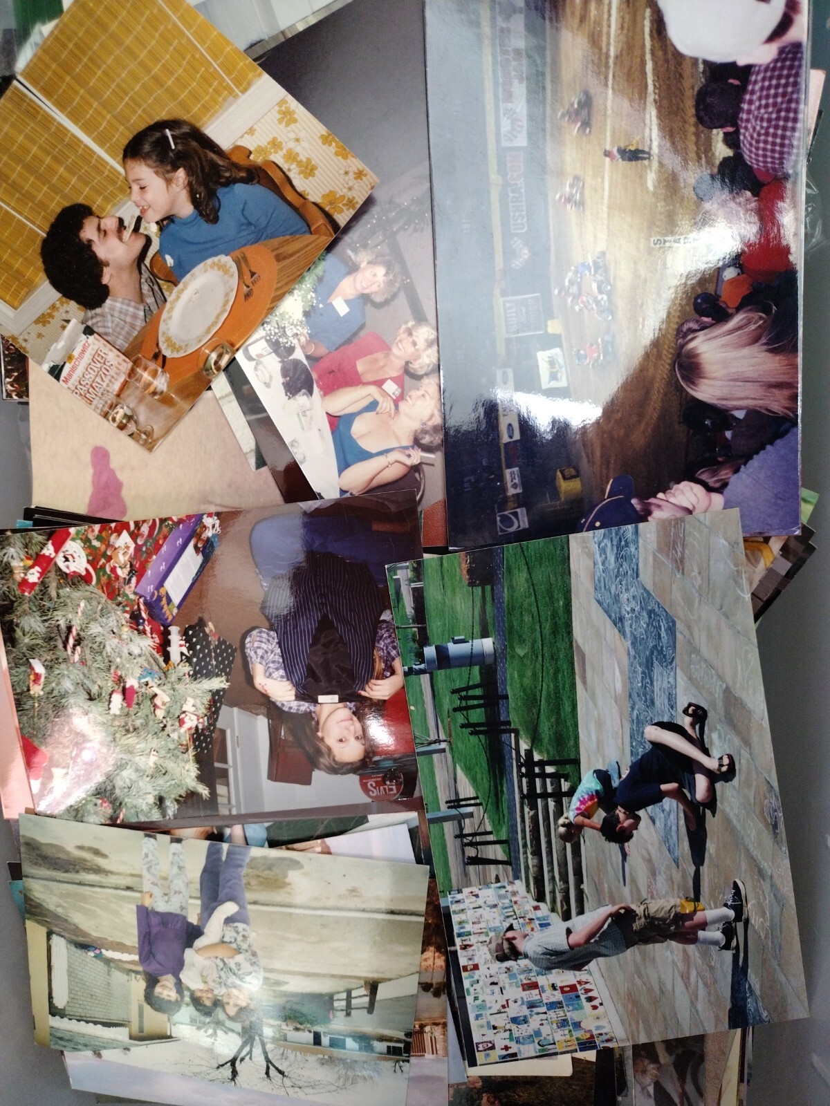 LOT OF 100 Random ORIGINAL color FOUND OLD PHOTOGRAPHS VINTAGE ...