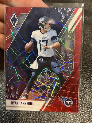 2021 Panini Phoenix Ryan Tannehill Red Lazer /285 Titans #98 | eBay