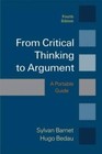 From Critical Thinking to Argument - Paperback By Barnet, Sylvan - GOOD ...