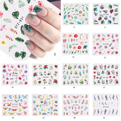 Nail Paste Nail Sticker Water Transfer Nail Sticker Nail Decoration ...