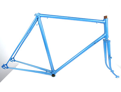 Vintage 50s Lightweight Road Bike Frame Set 23" Paris Grubb Gillot VF ...