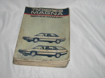 MITSUBISHI TN MAGNA WORKSHOP MANUAL ( GENUINE MITSUBISHI DEALER BOOK ) | eBay