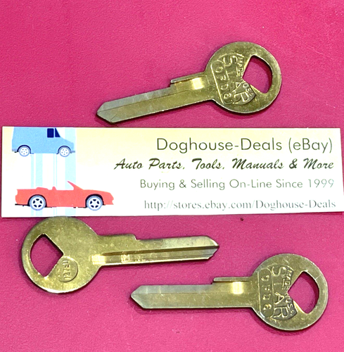 3- OFD6 127EU Star Key Blanks, Fits Ford 1952 Thru 1964, Free US Ship ...