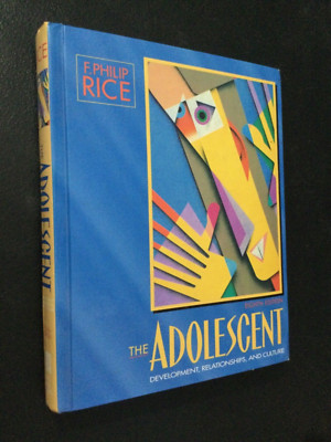 The Adolescent, F. Philip Rice 1996 Hardcover (Allyn & Bacon) 8th Edi ...