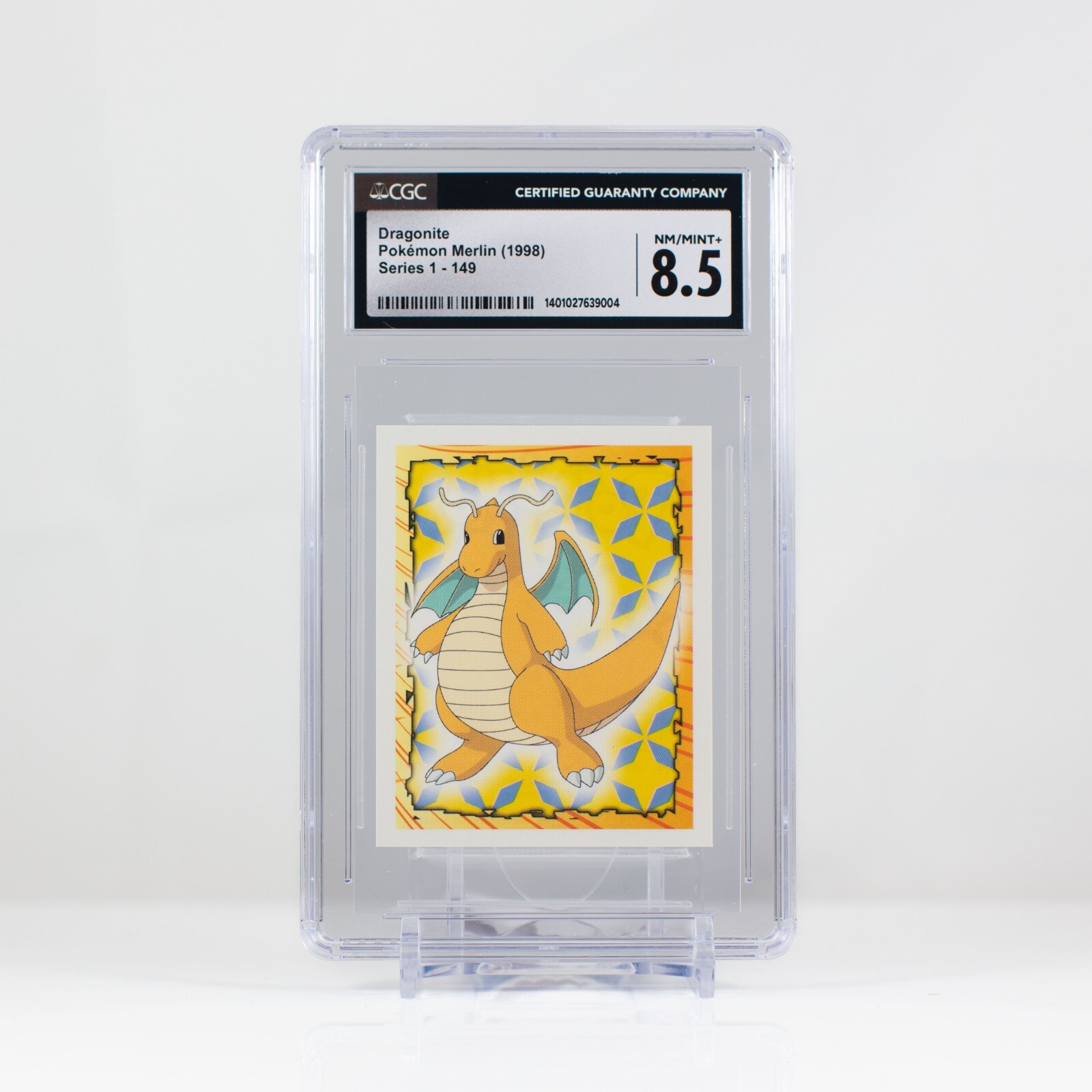 Pokemon Dragonite #149 Merlin Sticker Series 1 Topps - CGC 8.5 | eBay