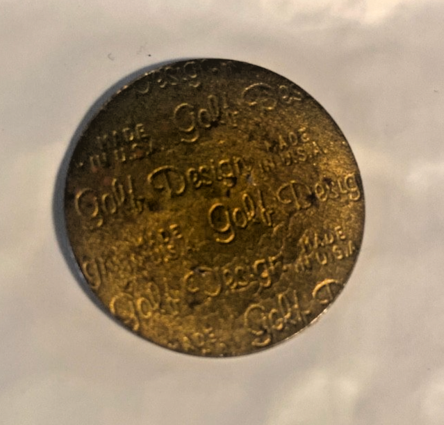 OAKMONT COUNTRY CLUB, PA. 1994 US OPEN, 1" metal golf ball marker, Golf ...