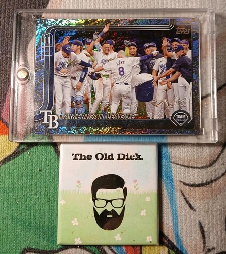 2025 Topps Series One Platinum Foilfractor Tampa Bay Rays 1/1 | eBay