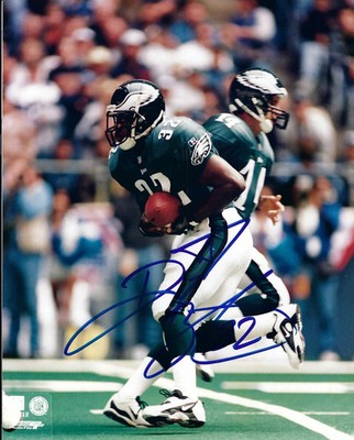RICKY WATTERS 8X10 SIGNED PHOTO PHILADELPHIA EAGLES FOOTBALL AUTOGRAPH ...