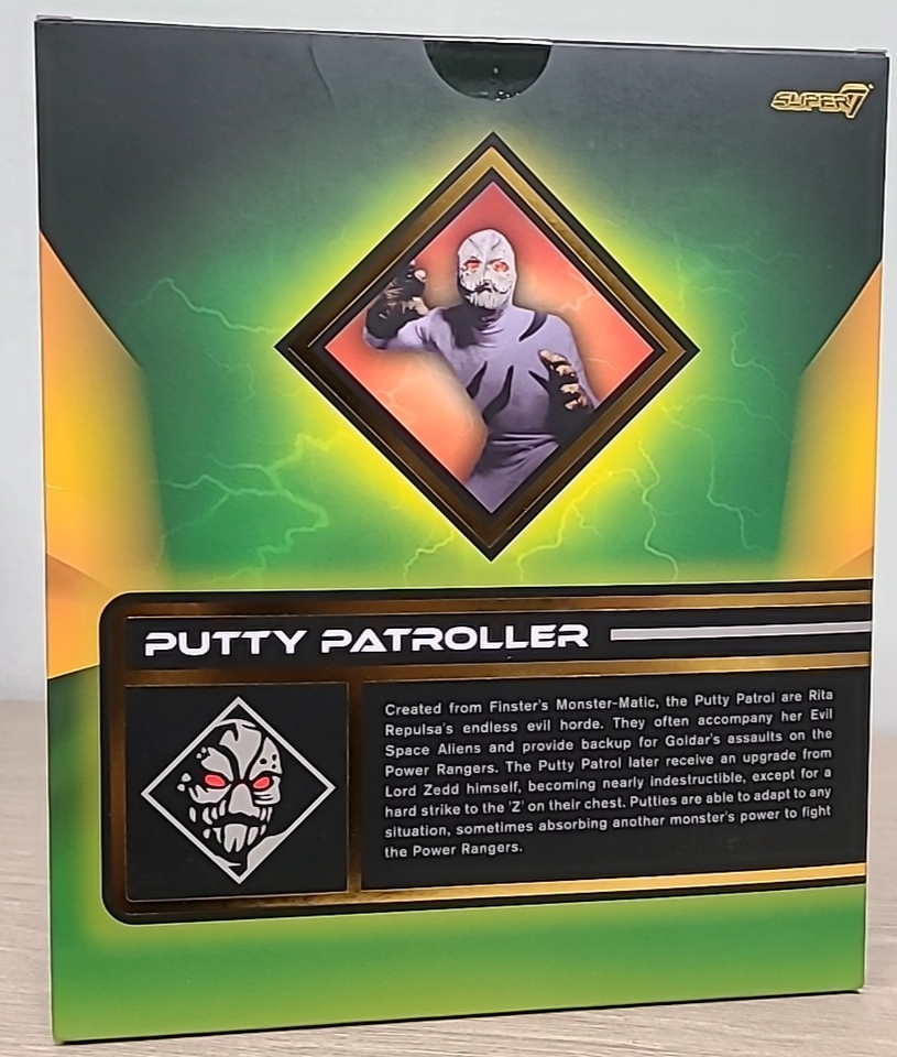 Super7 ULTIMATES! Mighty Morphin Power Rangers Putty Patroller with ...