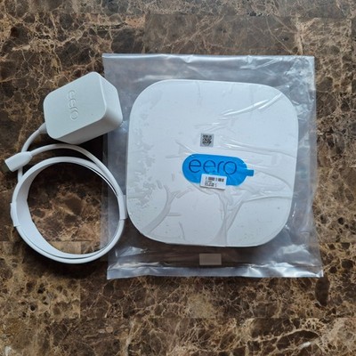 NEW Eero Pro 6E Model #S010001 *FRONTIER ONLY* Tri-Band Wi-Fi 6E Router ...