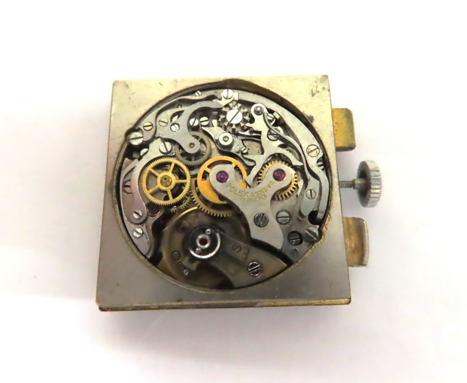 ROLEX VINTAGE CHRONOGRAPH MOVEMENT REF 3529-3830 WITH DIAL AND HANDS ...