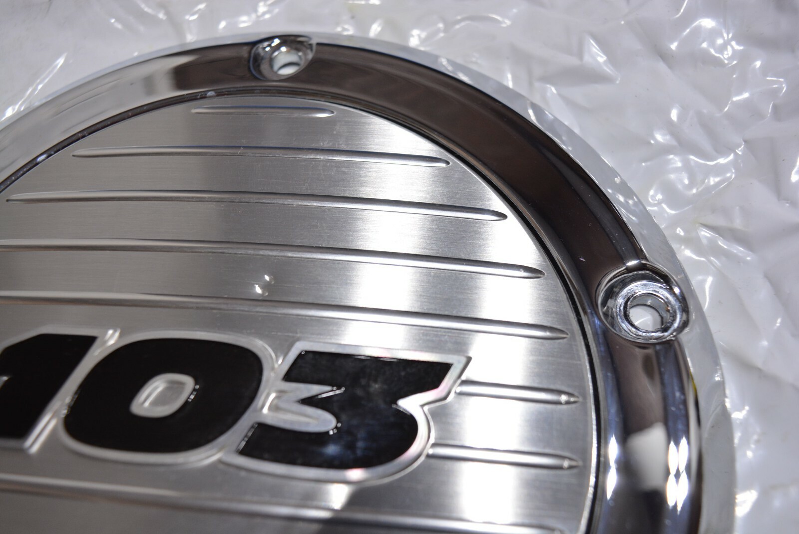 Harley Davidson Chrome 103 Derby Cover 60872-11 7575 | eBay