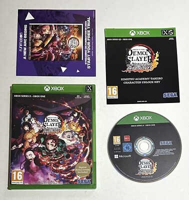Demon Slayer Kimetsu No Yaiba The Hinokami Chronicles Xbox One / Series ...