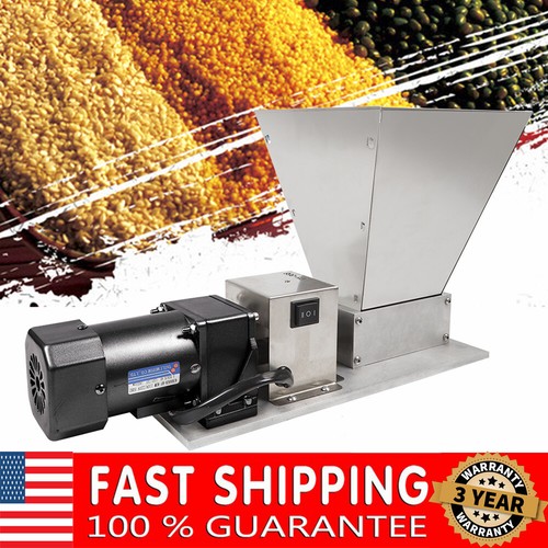 Electric Grain Mill Barley Grinder Malt Crusher Grain Mill Homebrew ...