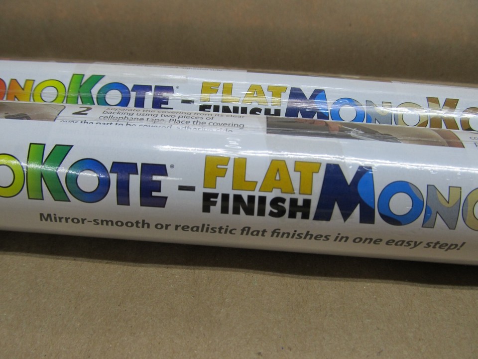 Two 6 Foot Rolls of Top Flite Monokote - #TOPQ0207 - Insignia Blue ...