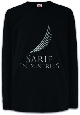 SARIF LOGO Kinder Langarm T-Shirt Game Company Industries Sign Firma ...