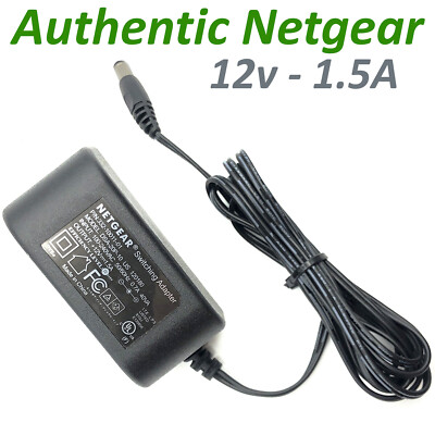 Genuine Netgear AC/DC Adapter 12V 1.5A DSA-20P-10 332-10011-01 | eBay