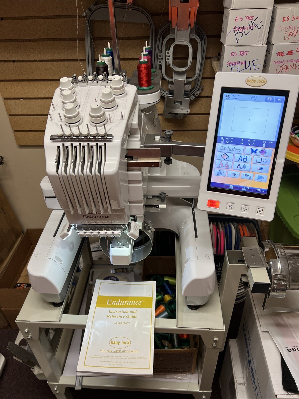 Baby Lock BND9 6 Thread Embroidery Machine | eBay