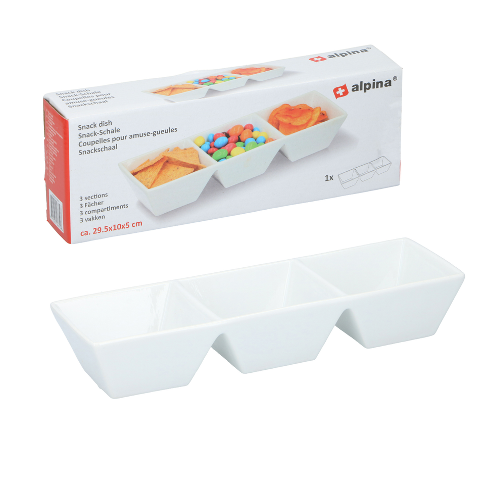 Assorted Snack Dish Porcelain Ceramic Serving Tray Dip Bowl Appetizer ...