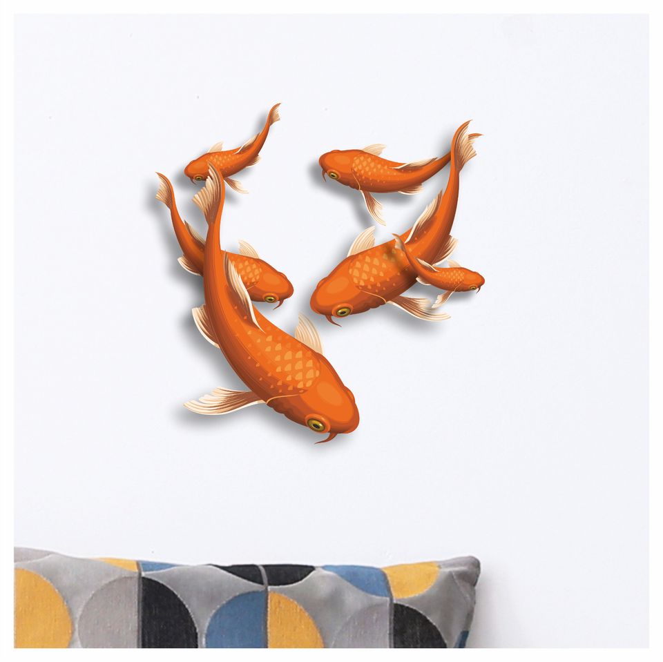 Tropical Fish Vinyl Art Decal Sticker [Multiuse] Tile Laptop Wall ...